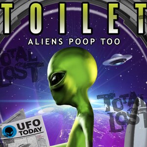 Door Sign,aliens Poop Too,toilet Door Sign,ufo Sign,space Sign,sci Fi ...