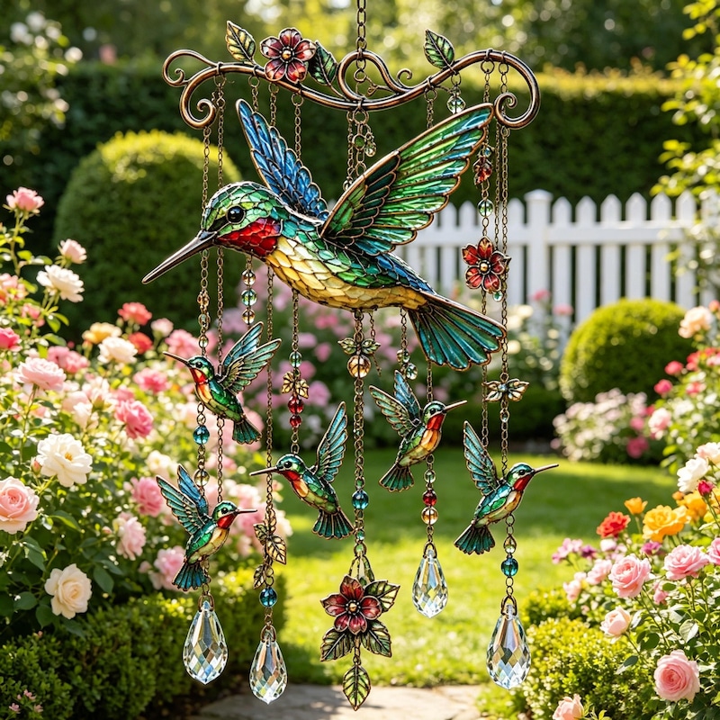 Garden Wind Charms - Etsy UK