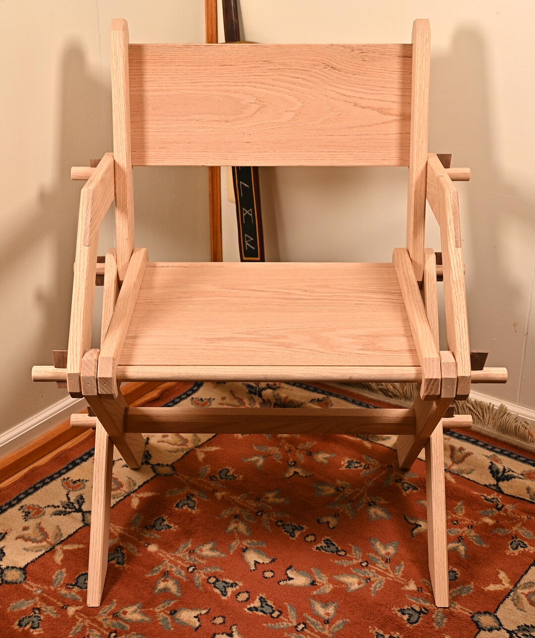 16th Century English Glastonbury Solid Oak Folding Chair ~ Renaissance ...