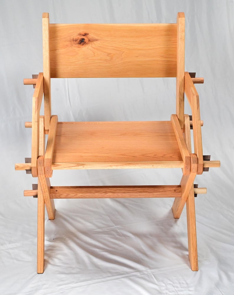16th Century English Glastonbury Solid Oak Folding Chair ~ Renaissance ...