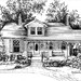 Custom House Portrait of your home Ink house sketched by hand | Etsy