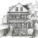 Commission an Original Ink House Drawing Architectural | Etsy