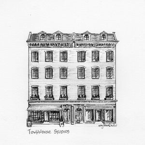 Architectural Sketch of Your Business, Commercial Building, Bed and ...