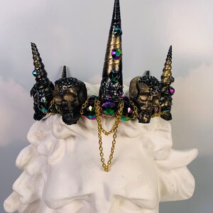 Poseidon Ocean God Crown, Merman Crown, Neptune Crown, Hades Crown ...