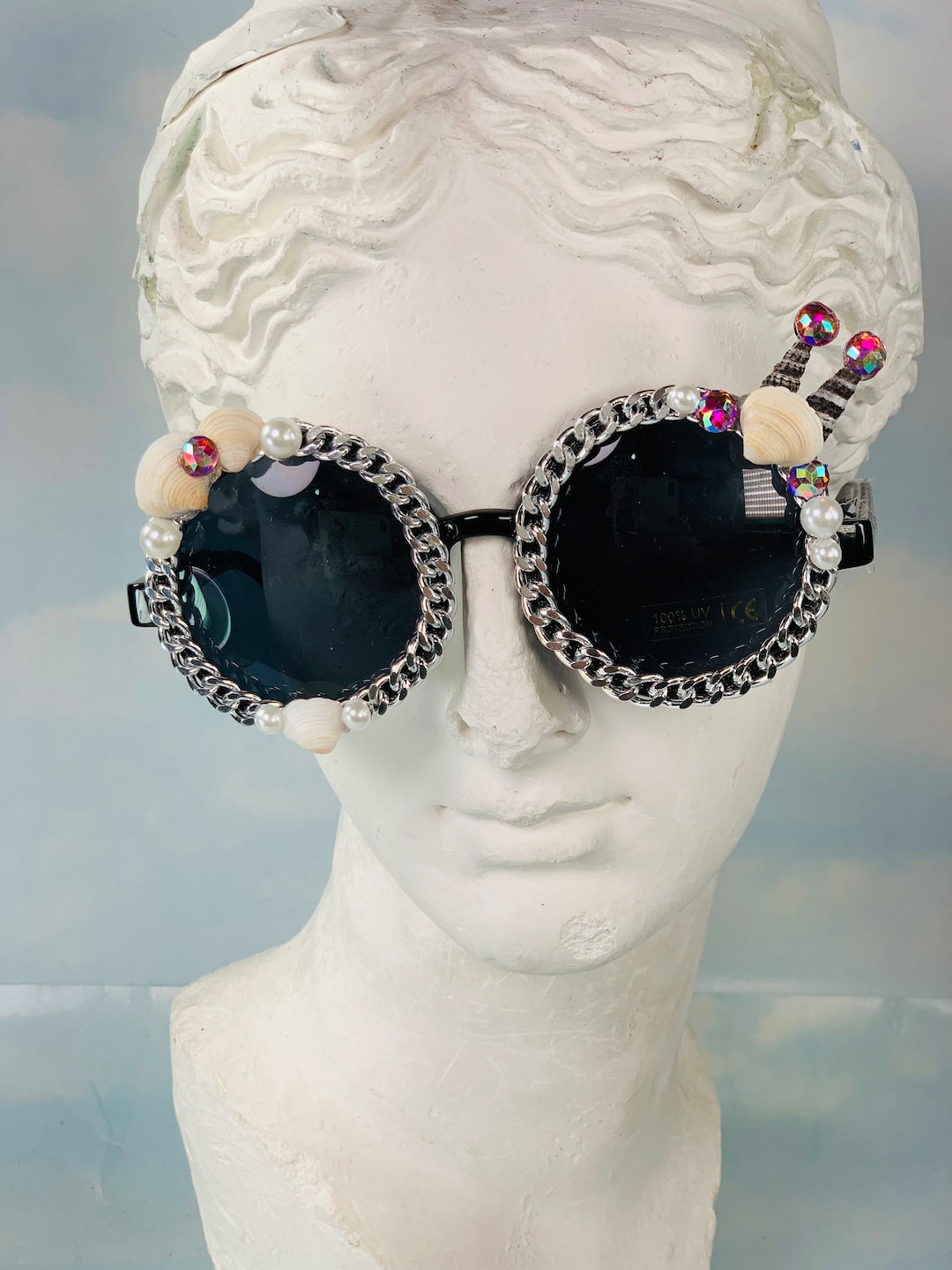 Spike Seashell Sunglasses, Mermaid Sunglasses, Beach Sunglasses ...