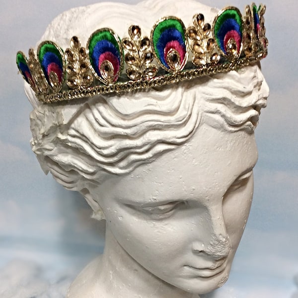 Peacock Headpiece - Etsy