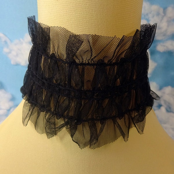 Ruffle Choker - Etsy