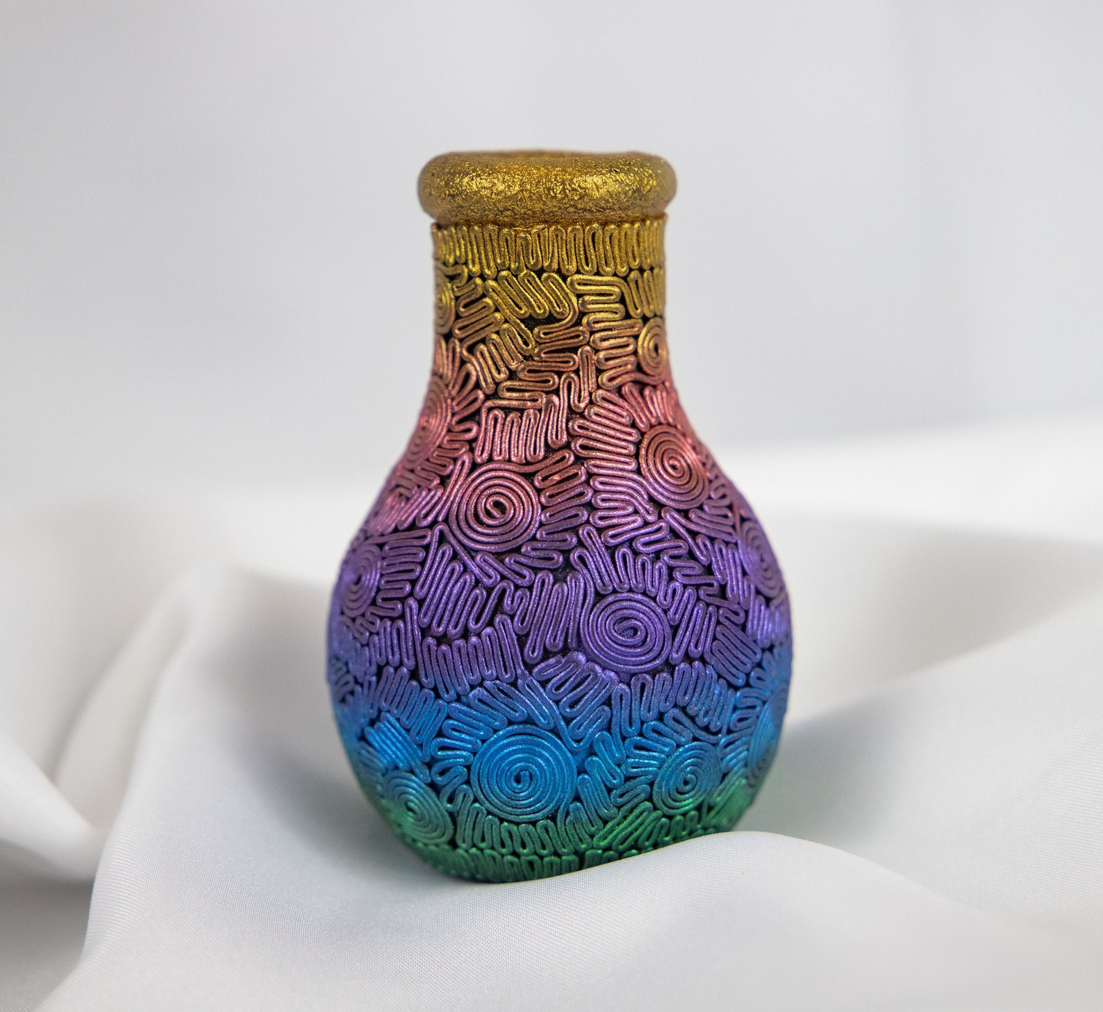 Polymer Clay Mini Vase - Etsy