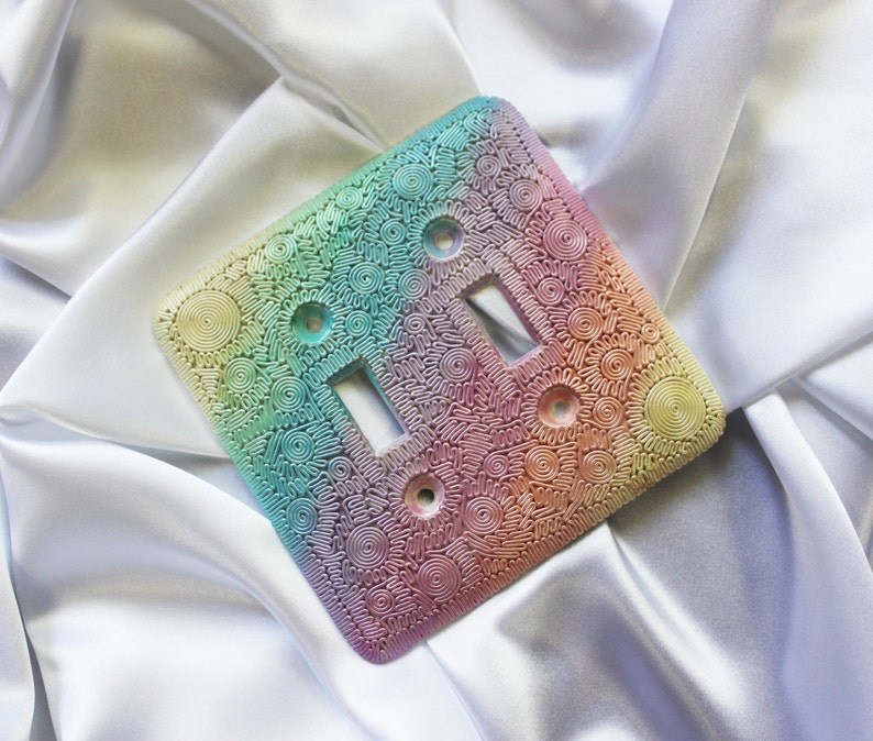 Polymer Clay Switch Plate - Etsy