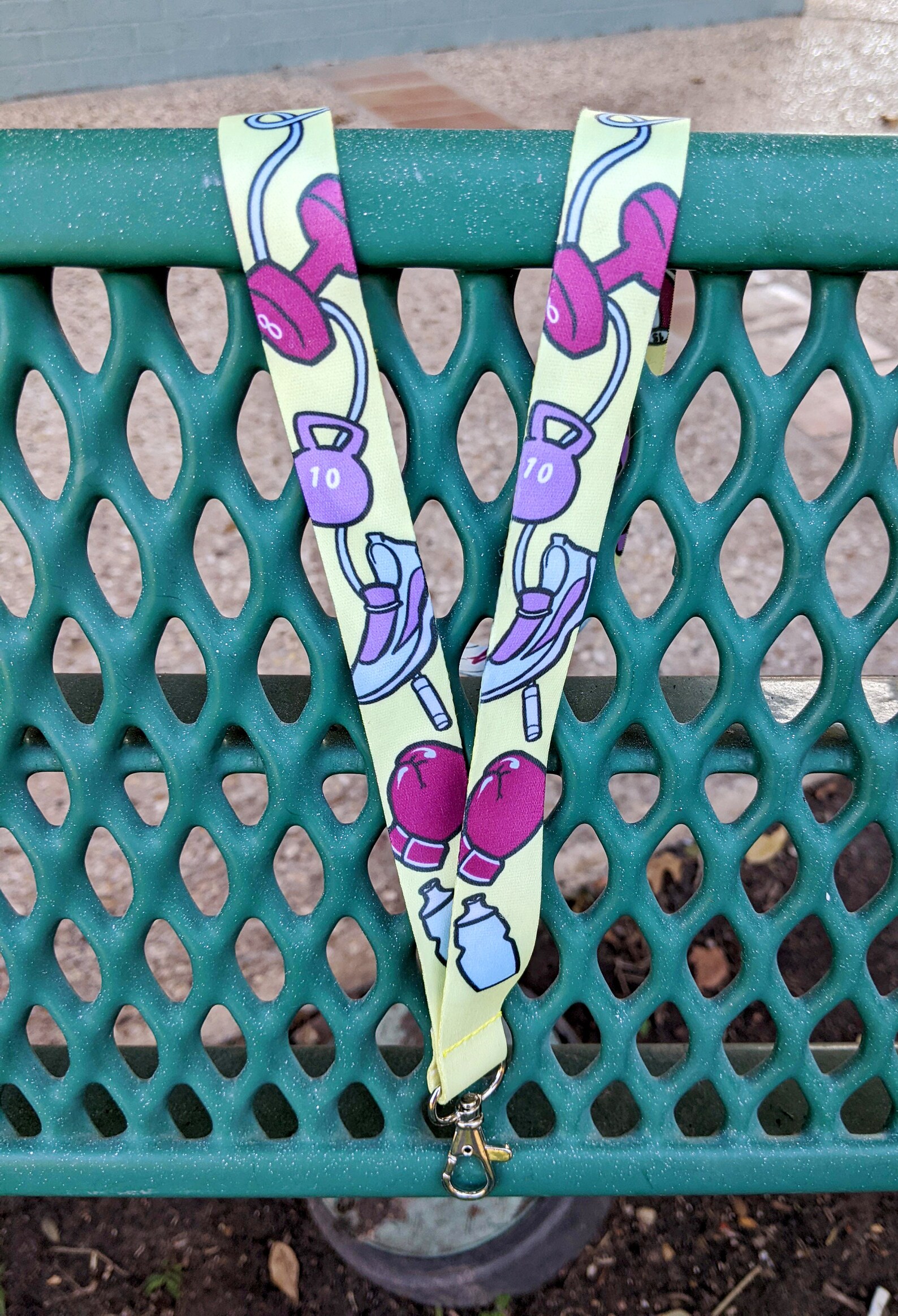 LANYARD - Gym Workout - Etsy
