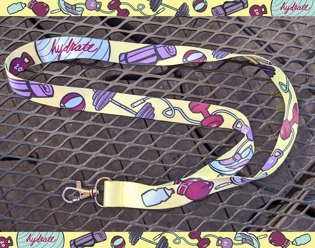 LANYARD - Gym Workout - Etsy