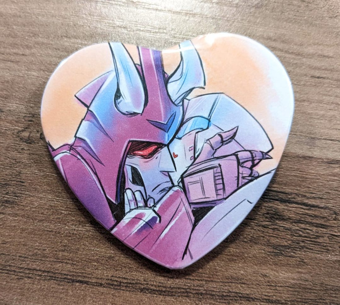 4.25" Cygate Heart Button - Etsy