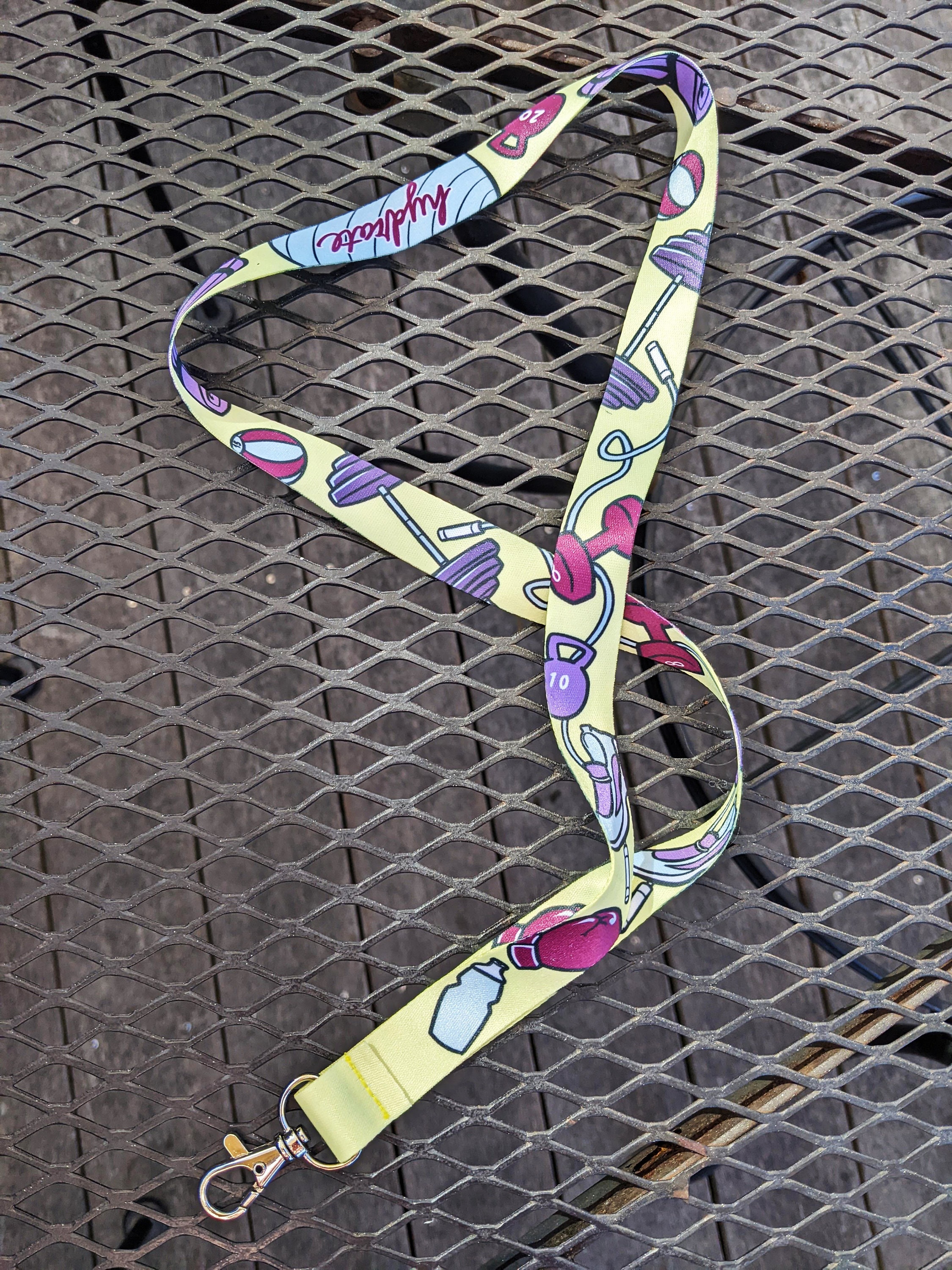 LANYARD Gym Workout | Etsy