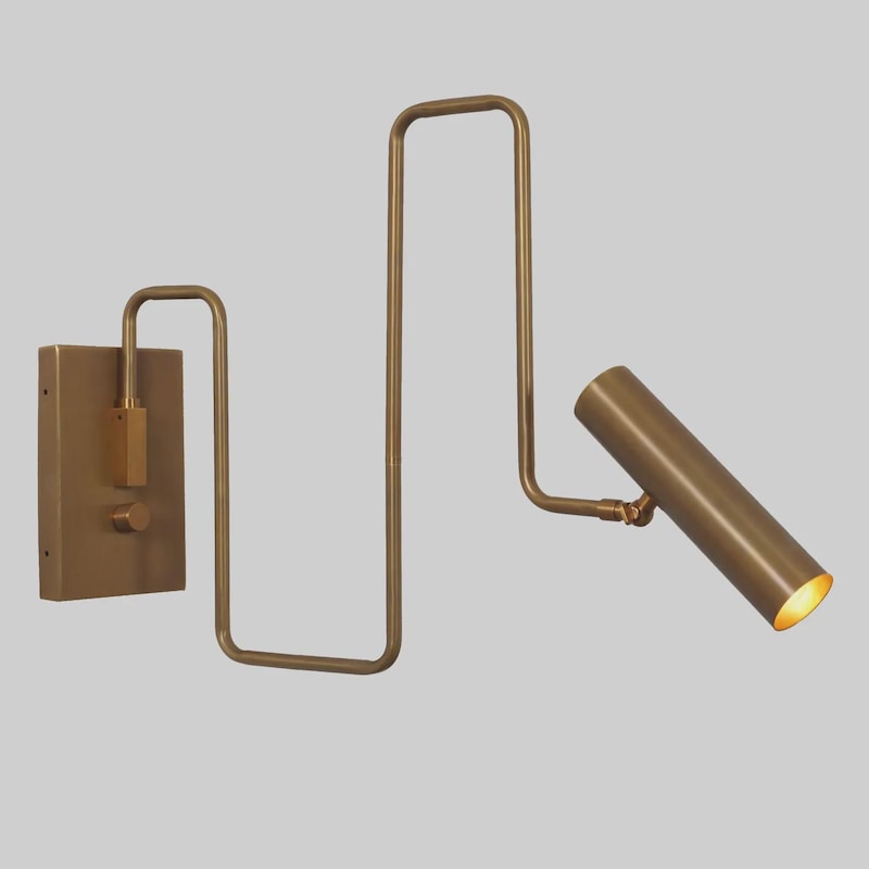 Brass Swing Arm Wall - Etsy