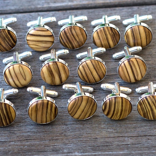 Wooden Cufflinks - Etsy