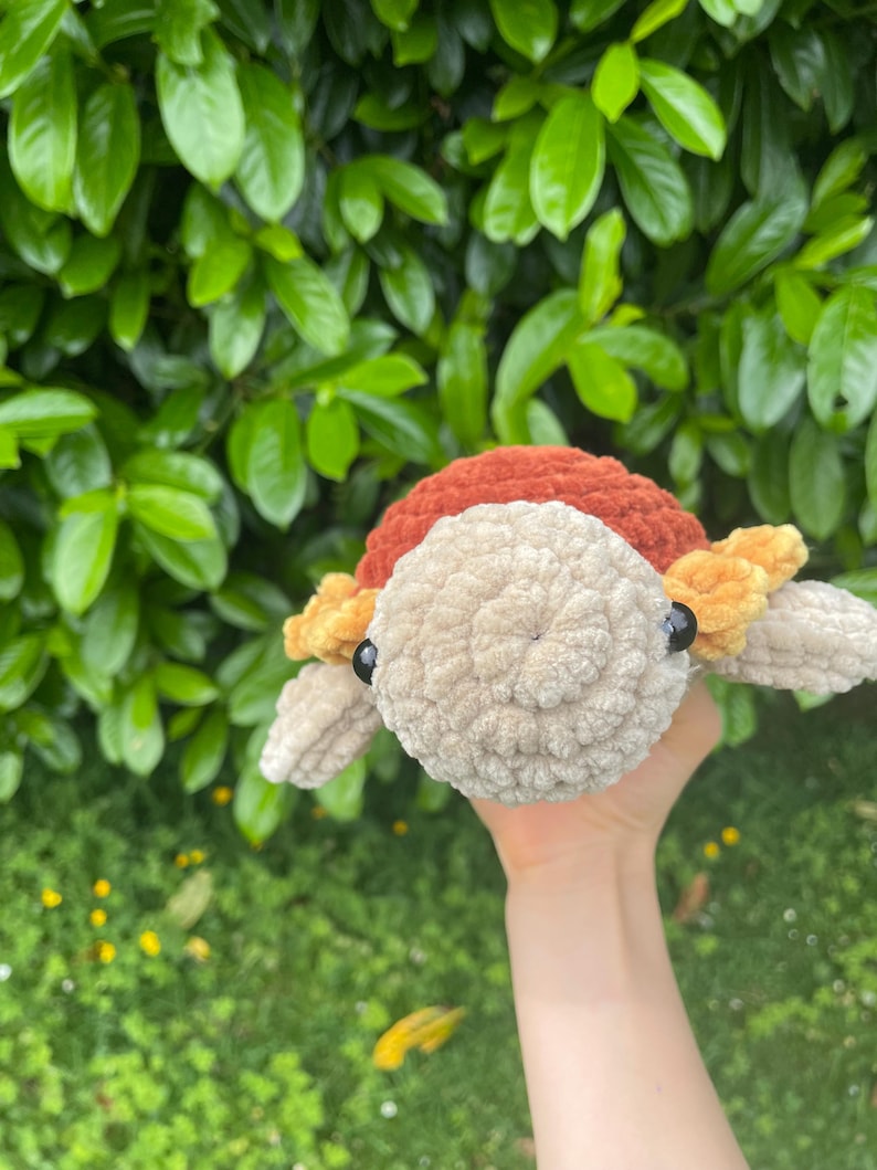 Sunflower Turtle Crochet Pattern - Etsy
