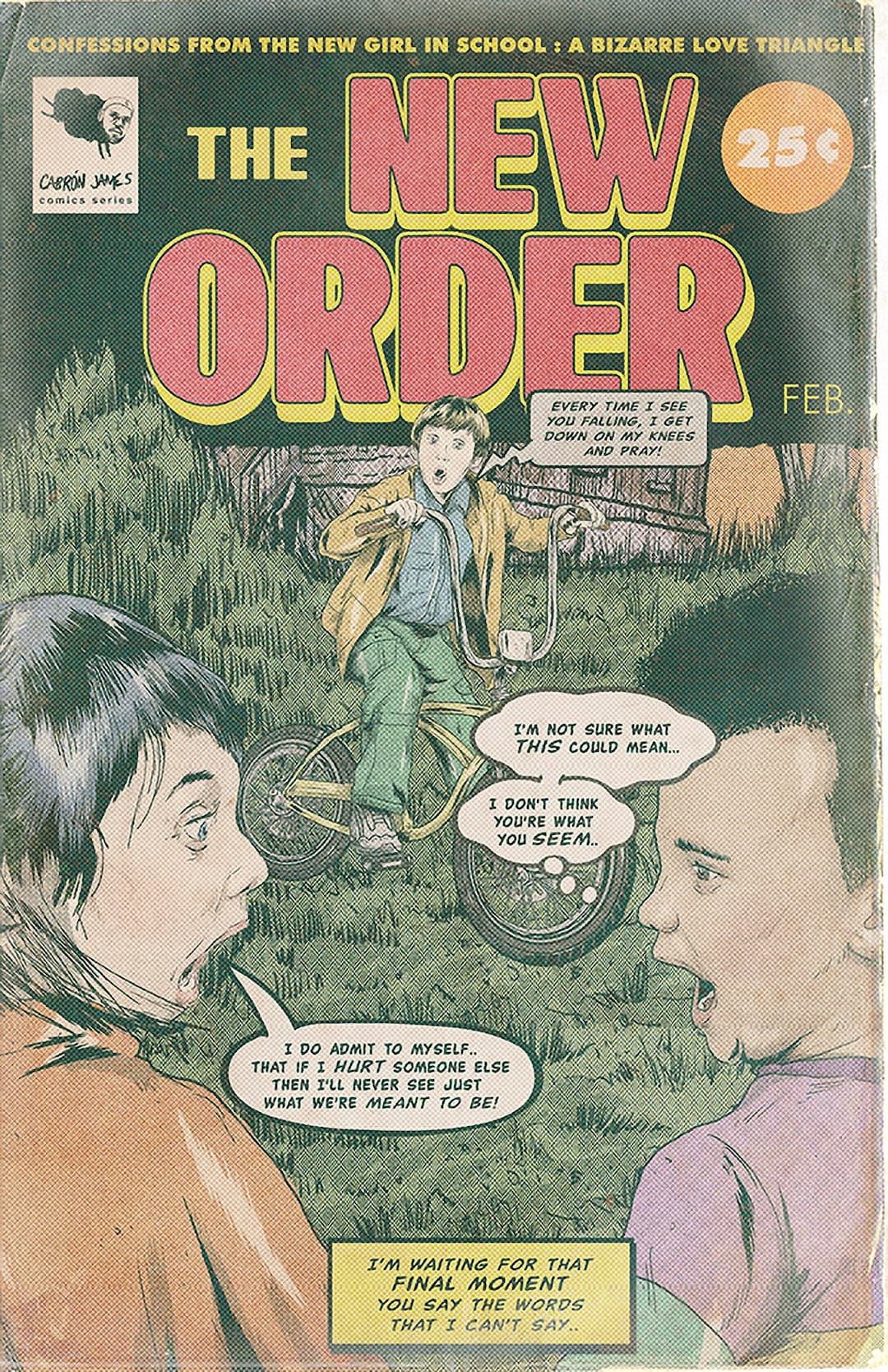 Bizarre Love Triangle Comic Book Print - Etsy