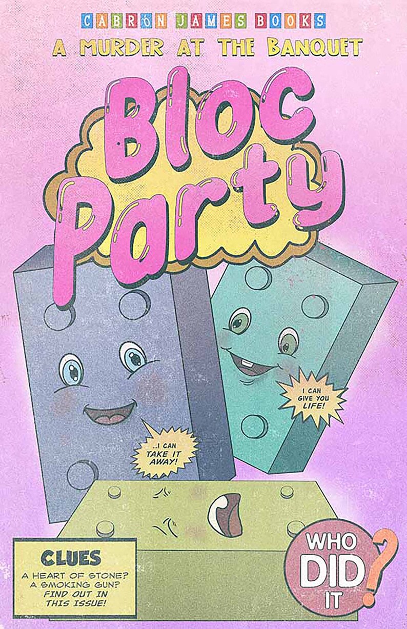 Banquet Comic Book Print - Etsy
