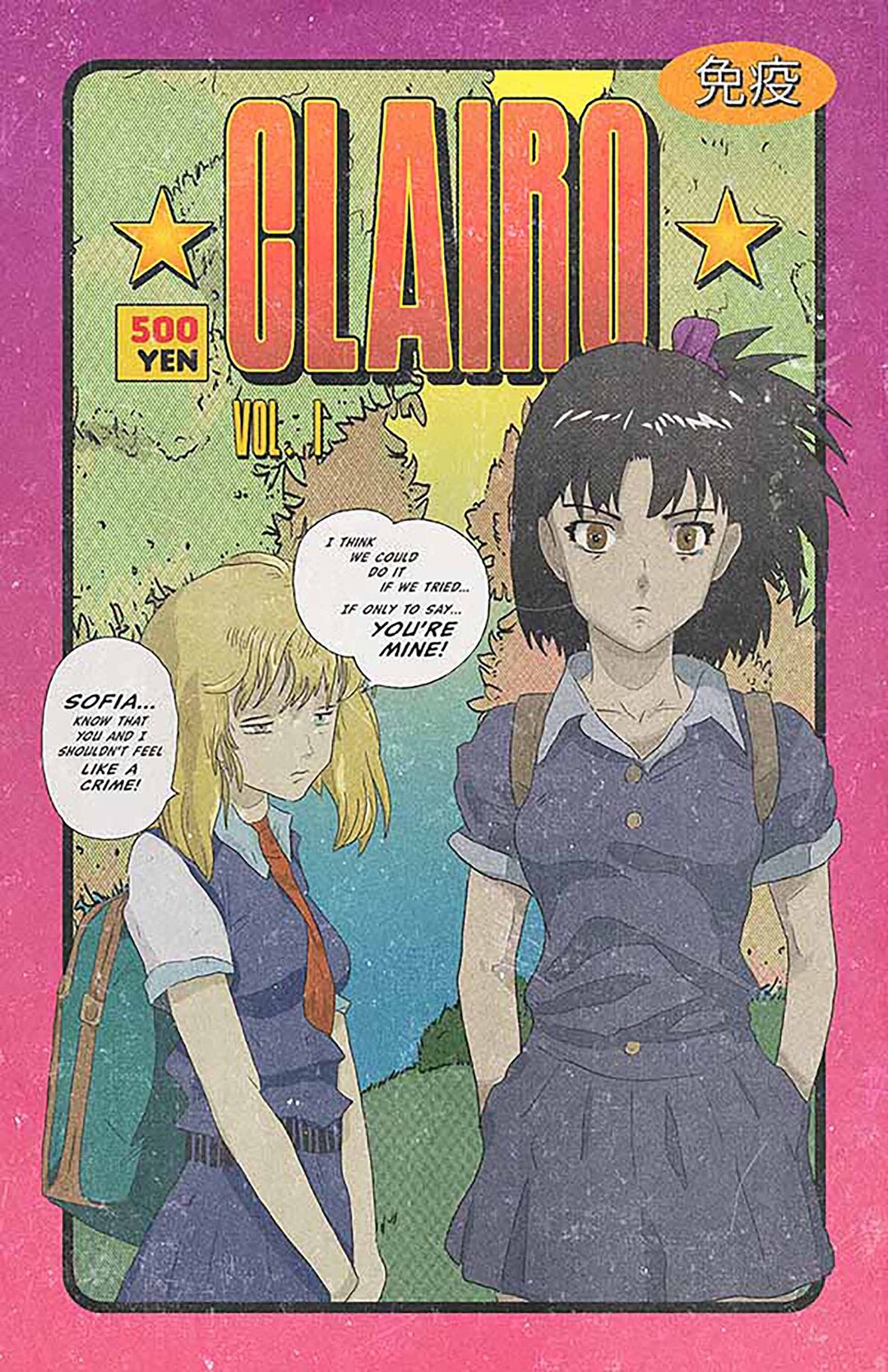 Sofia Comic Book Print - Etsy