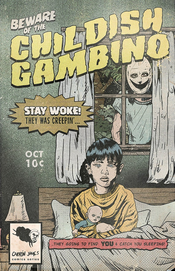 Childish Gambino Comic Book