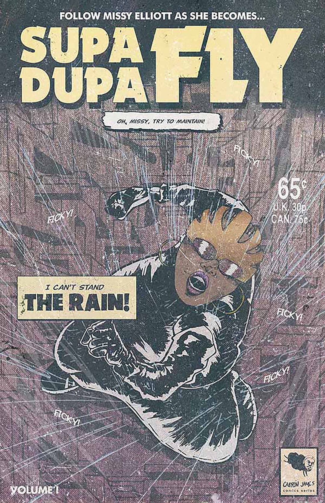 The Rain Comic Book Print - Etsy