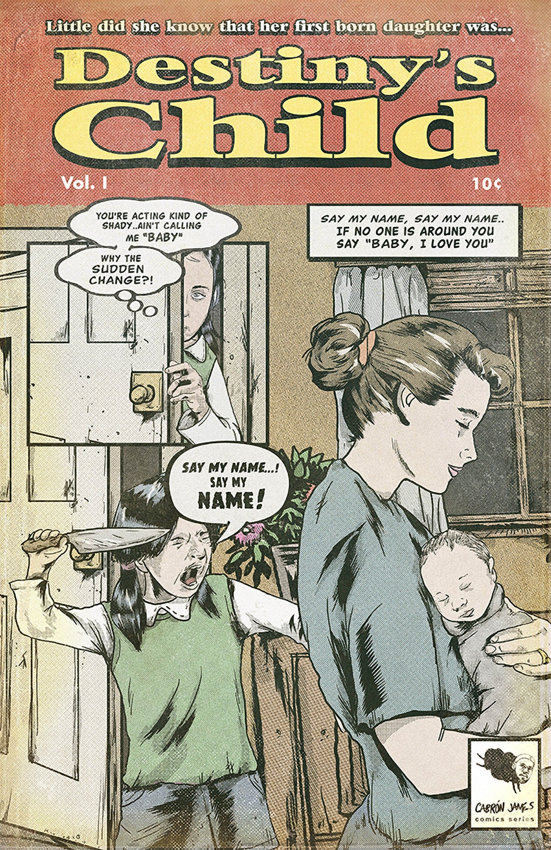 Say My Name Comic Book Print - Etsy