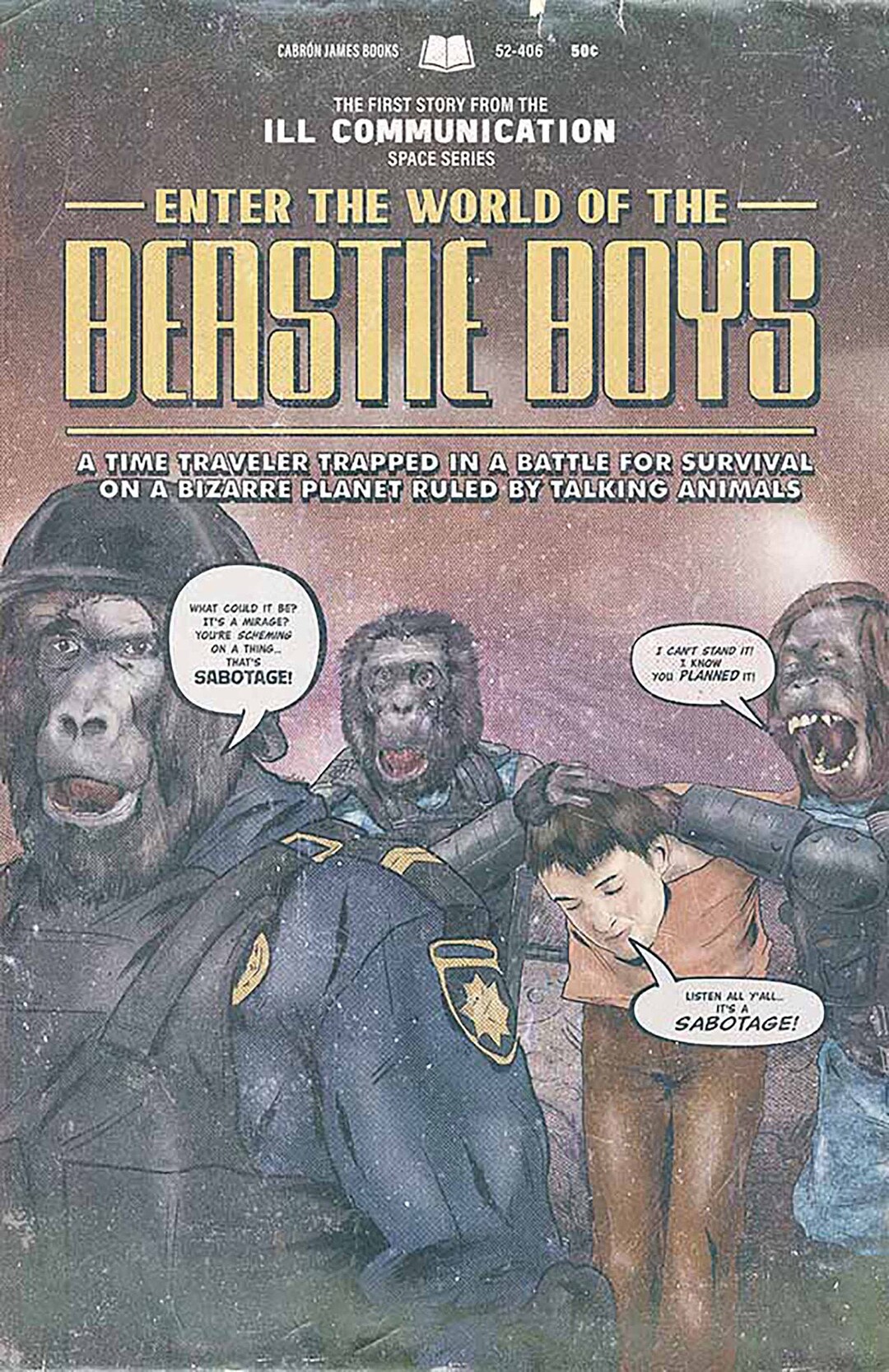 Sabotage Comic Book Print - Etsy