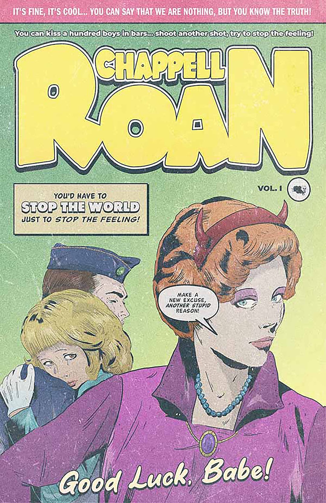 Good Luck Babe Comic Book Print - Etsy