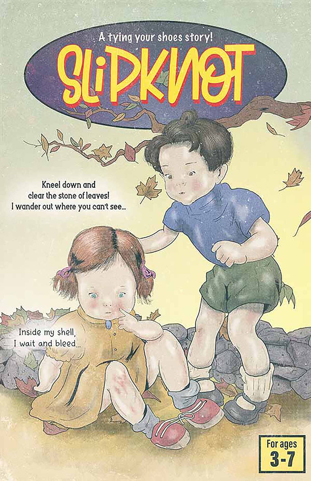 Wait & Bleed Comic Book Print - Etsy