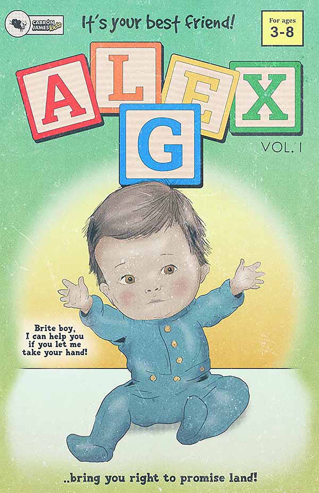 Brite Boy Comic Book Print - Etsy