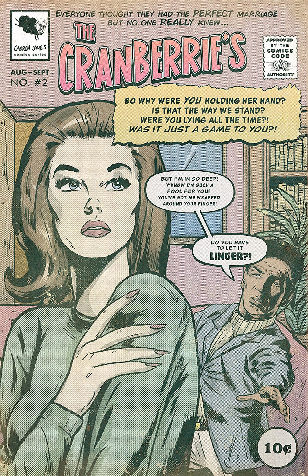 Linger Comic Book Print - Etsy