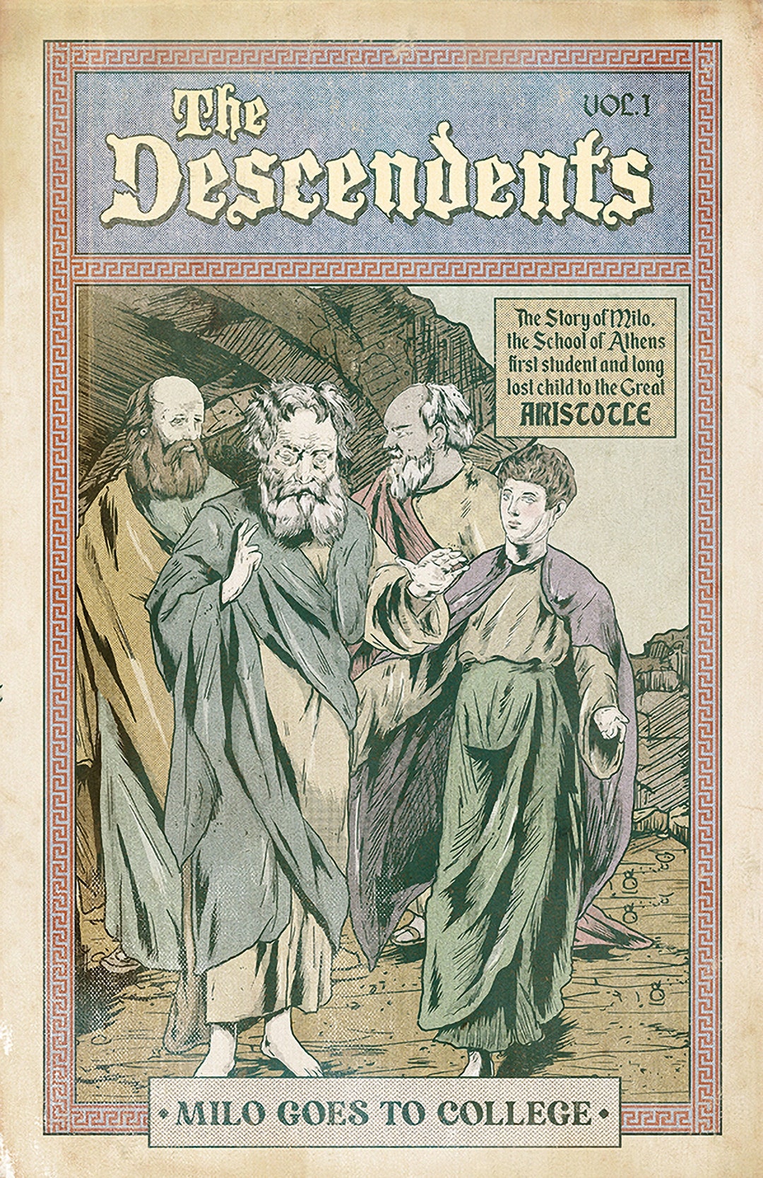 Milo Goes to College Comic Book Print - Etsy