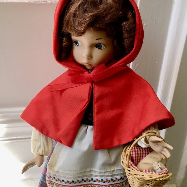 Red Riding Hood Doll - Etsy