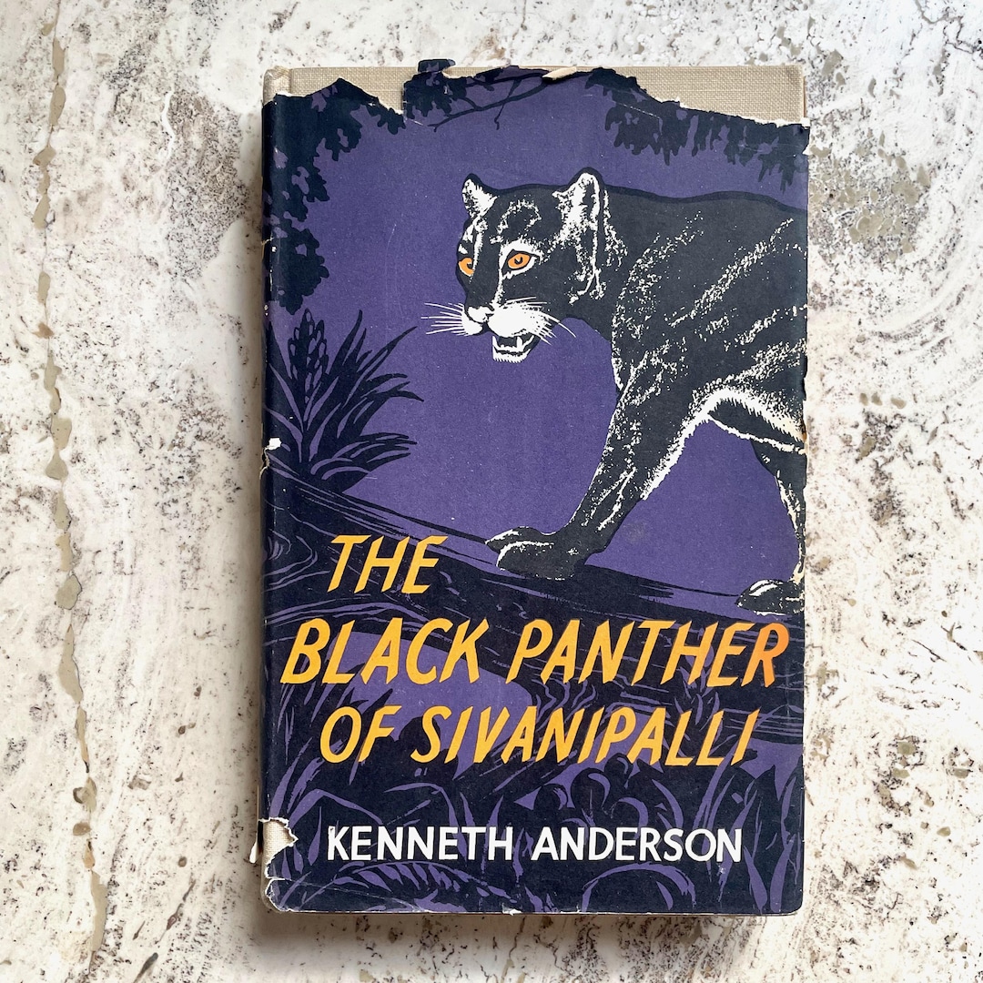 The Black Panther of Sivanipalli - by Kenneth Anderson - Vintage ...