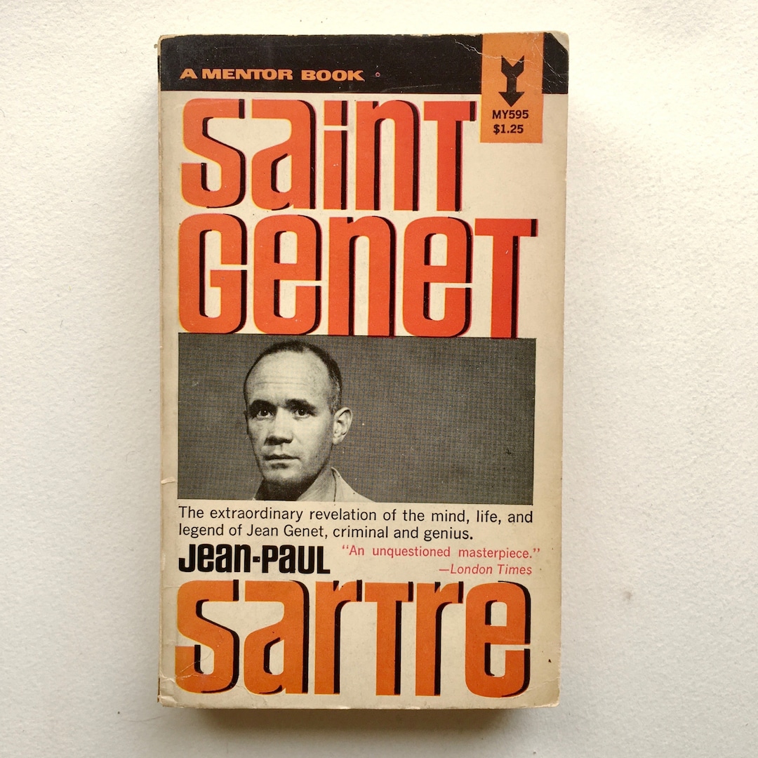 Saint Genet Jean-paul Sartre - Etsy