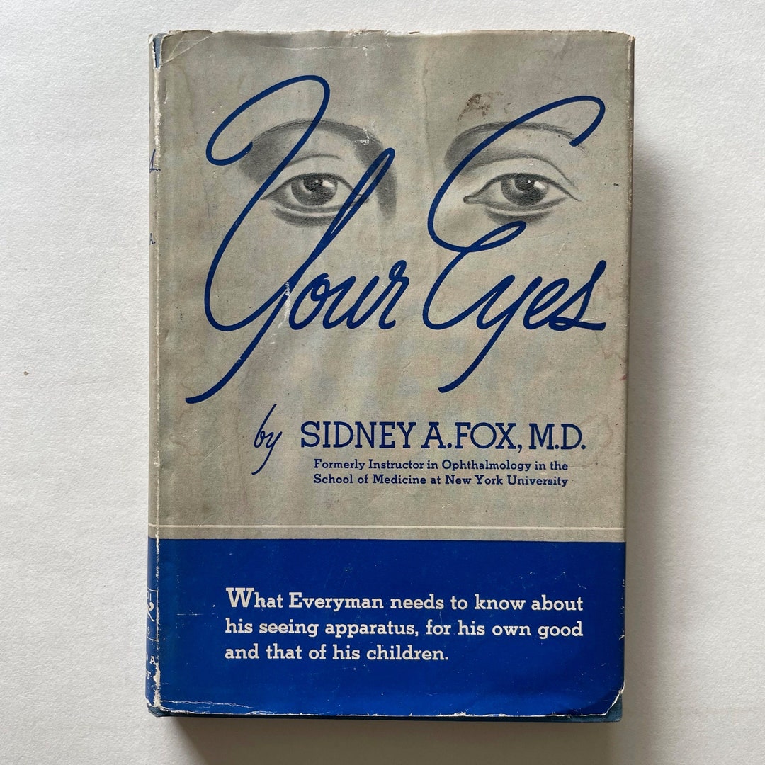 Your Eyes Sidney A. Fox Signed - Etsy