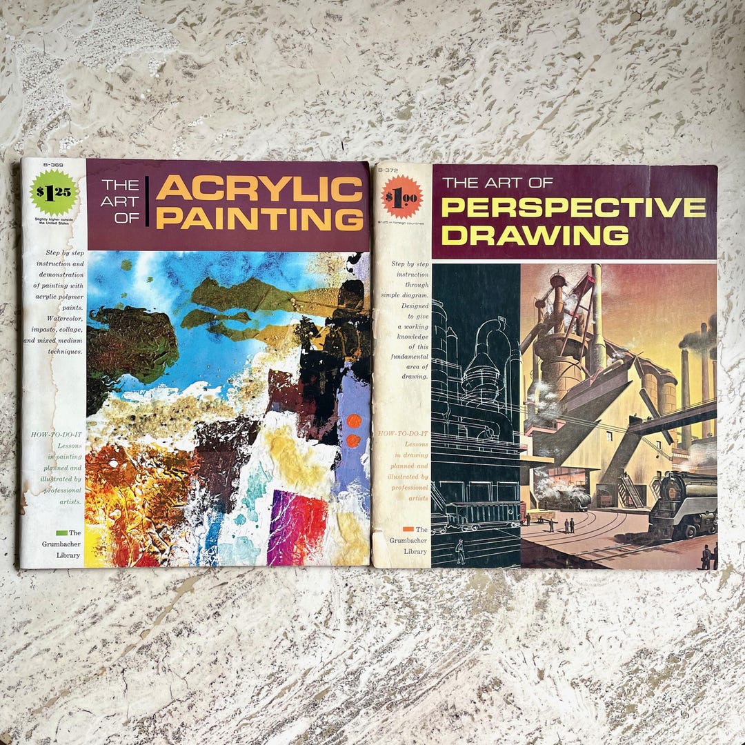 The Art of Perspective Drawing & the Art of Acrylic Painting - 2 ...