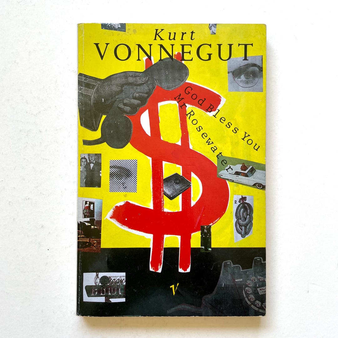 God Bless You Mr. Rosewater - by Kurt Vonnegut - Vintage Paperback Book ...