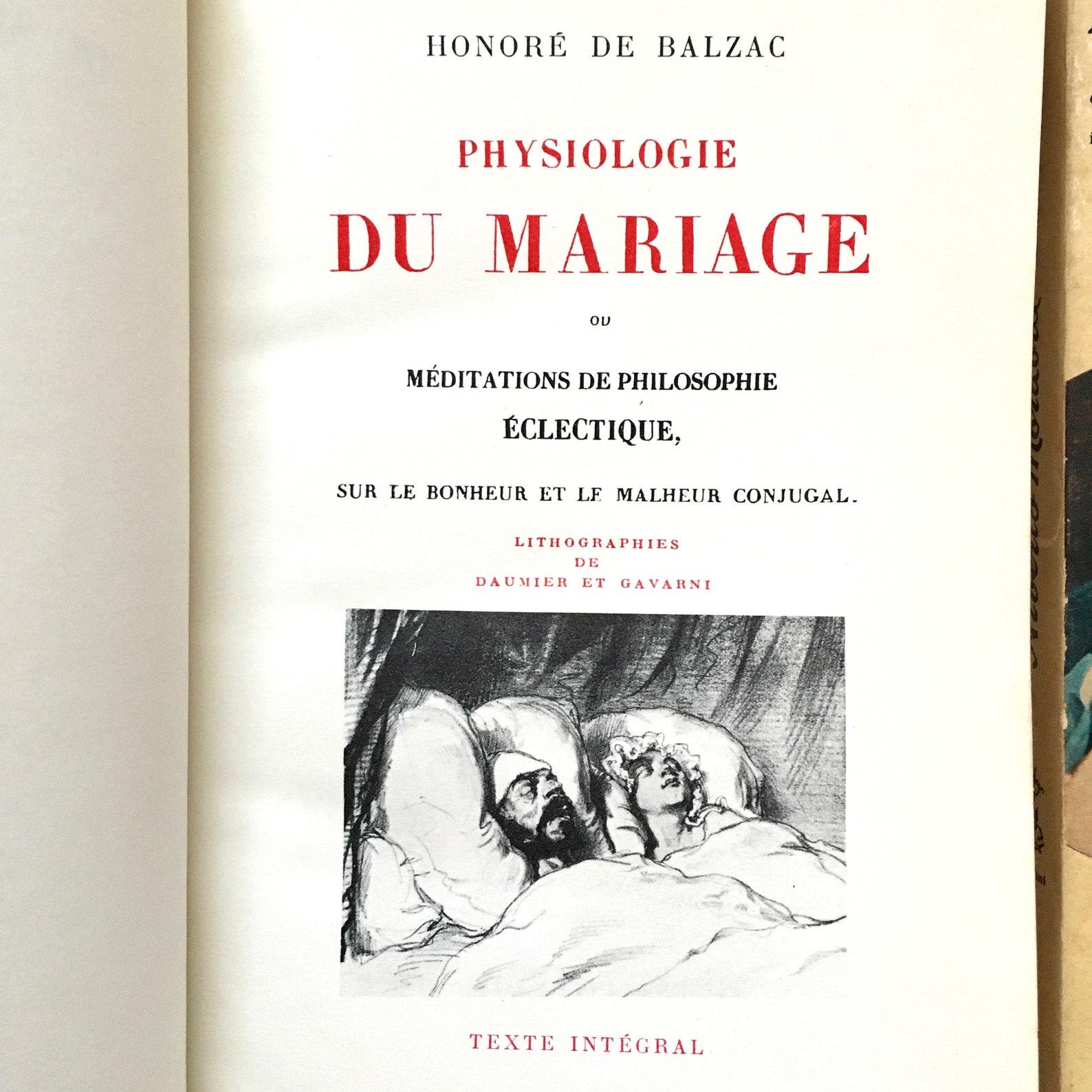 3 Books Physiologie Du Mariage Balzac L'amore - Etsy