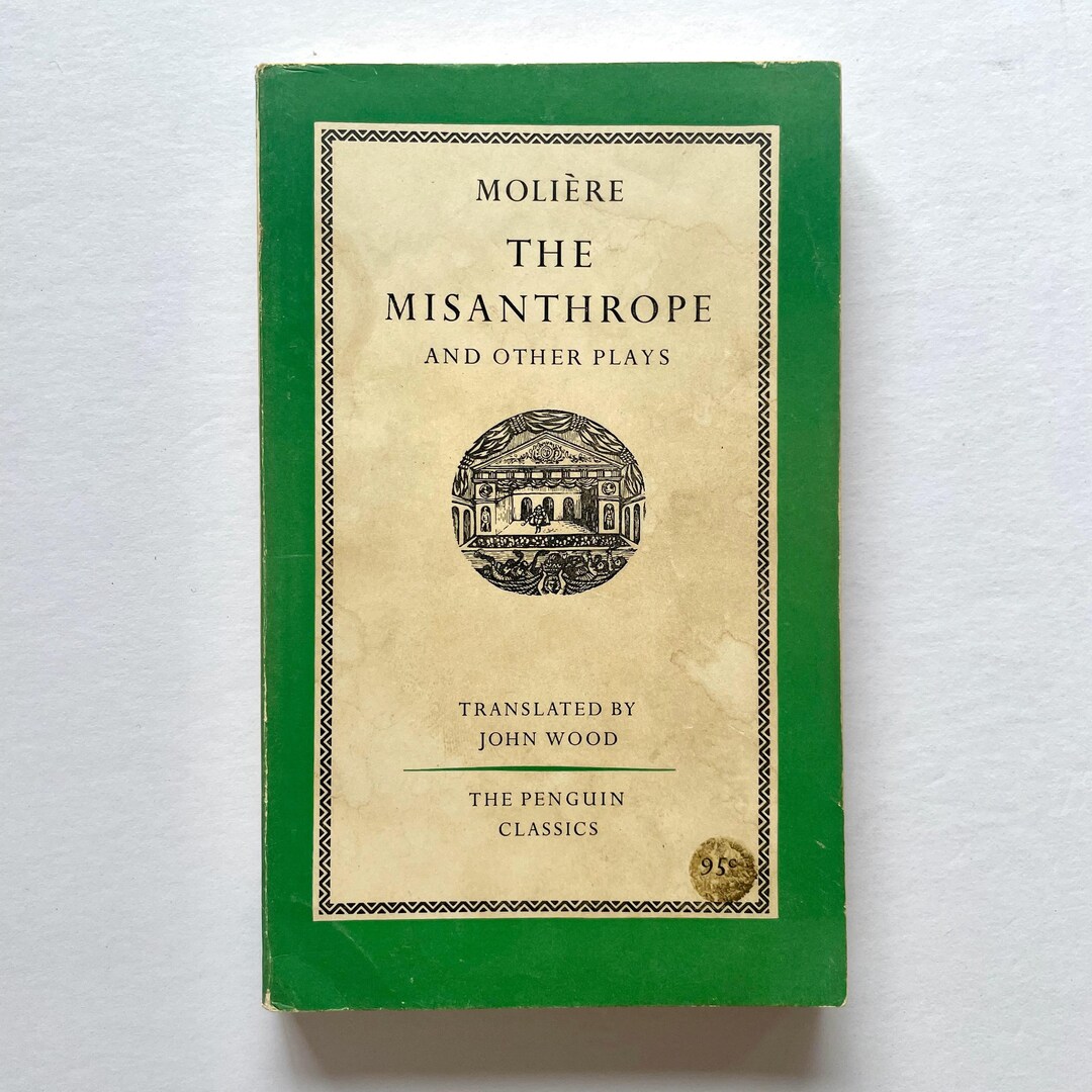 The Misanthrope and Other Plays - by Moliere - Vintage Paperback Book ...
