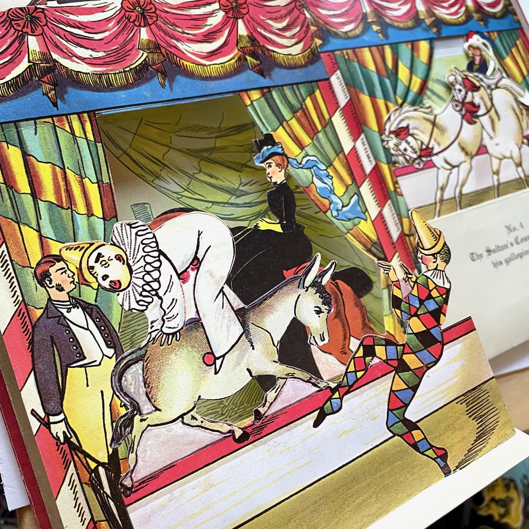 International Circus a Reproduction of the Antique Pop-up Book by ...