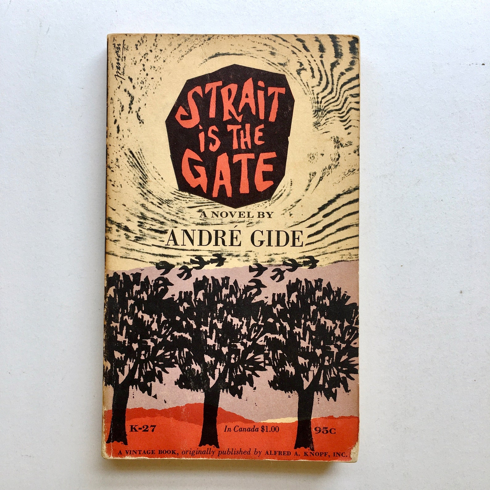 2 Books by Andre Gide Strait is the Gate & the Immoralist | Etsy