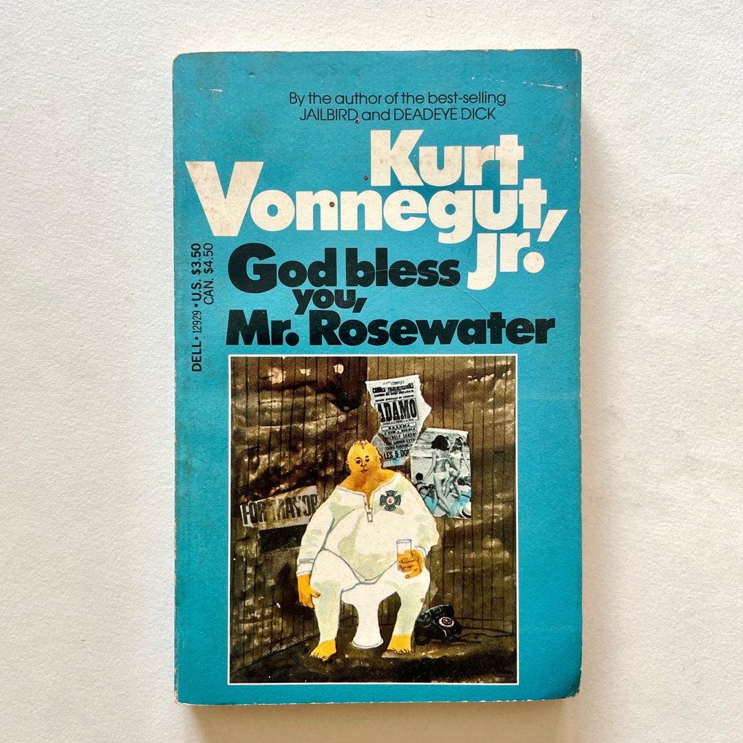 God Bless You Mr. Rosewater Kurt Vonnegut Jr. - Etsy