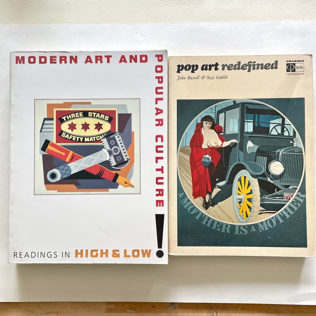 2 Books on Pop / Modern Art Pop Art Redefined by John Russell & Suzi ...