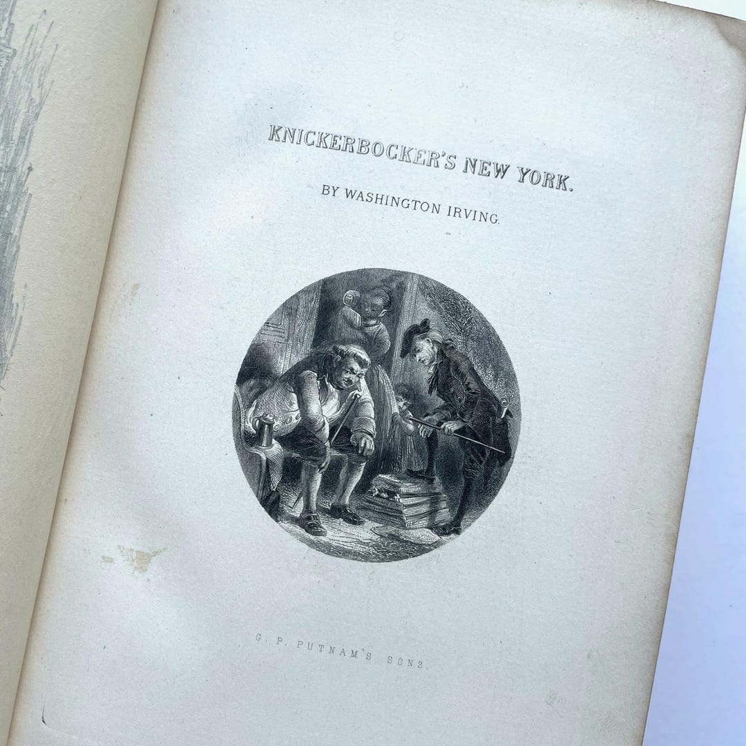 A History of New York From the Beginning of the World to the End of the ...