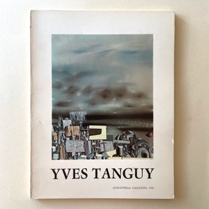 Yves Tanguy 1900 1955 Exhibition Catalog November December 1974 ...