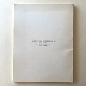 Yves Tanguy 1900 1955 Exhibition Catalog November December 1974 ...