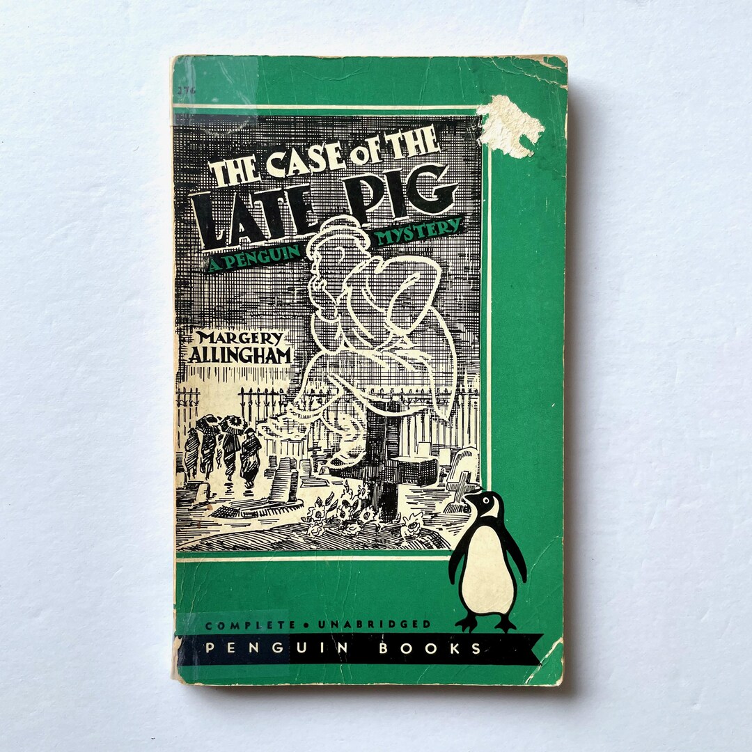The Case of the Late Pig by Margery Allingham Vintage Paperback Book - Etsy