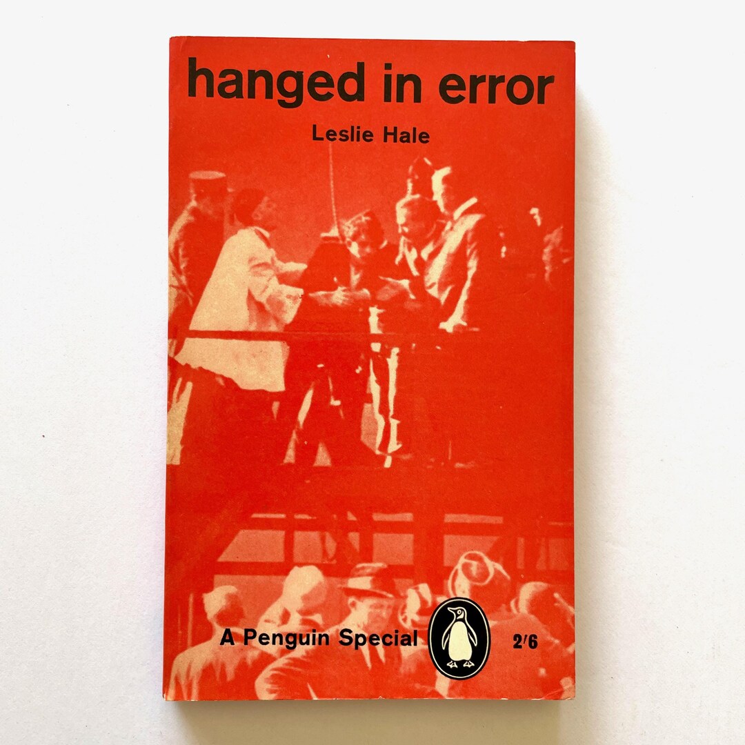 Hanged in Error Leslie Hale Vintage Paperback Book - Etsy