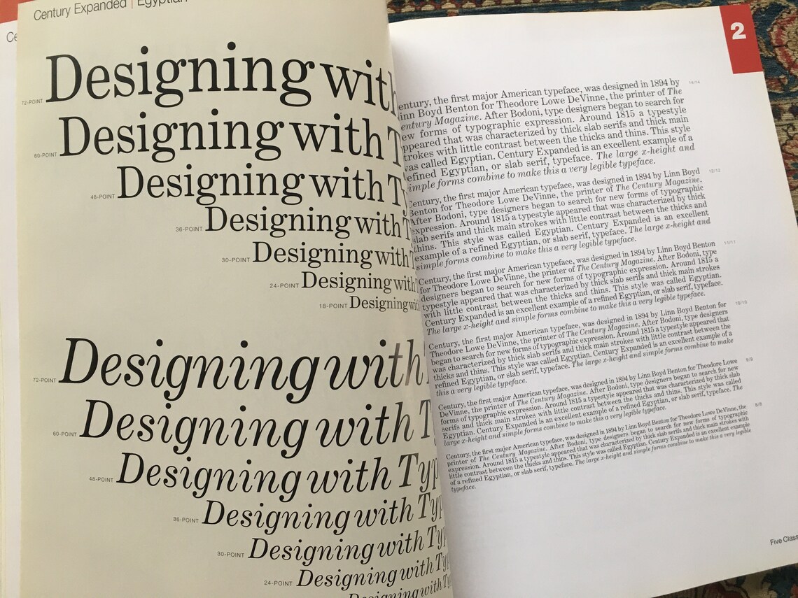 Designing With Type the Essential Guide to Typography | Etsy
